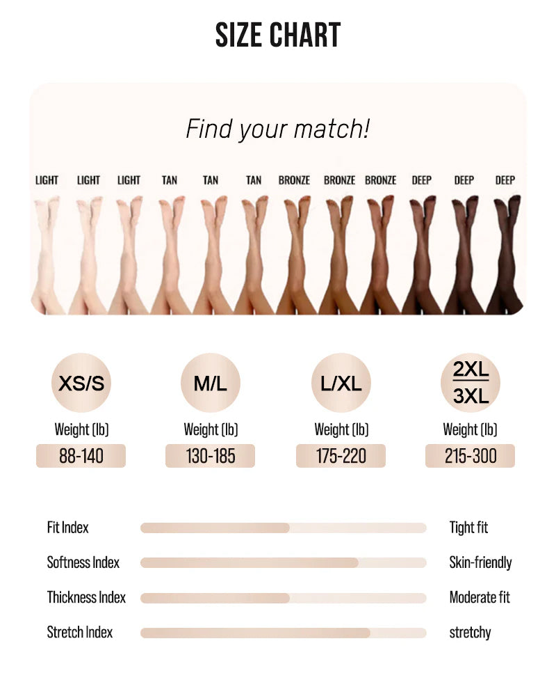 New Compression Band Model One-Seam Translucent Fleece Lined Tights ...